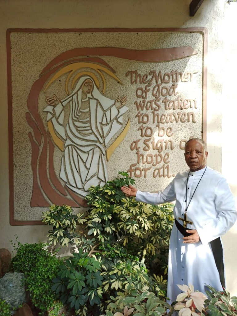 Rev. Fr. Clement Ts’eliso Ntlou OMI in Philippine, Manila, as a ...